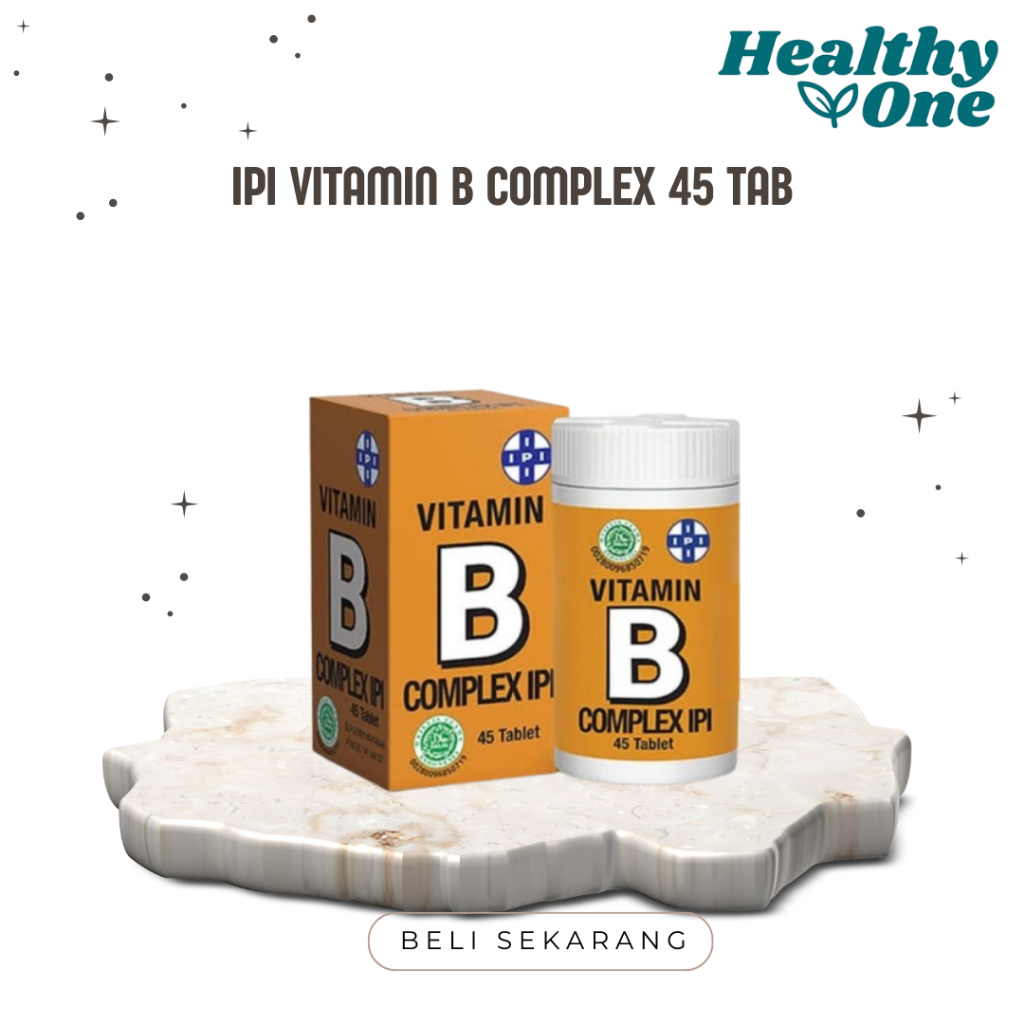 Jual IPI VITAMIN B COMPLEX 45 TAB | Shopee Indonesia