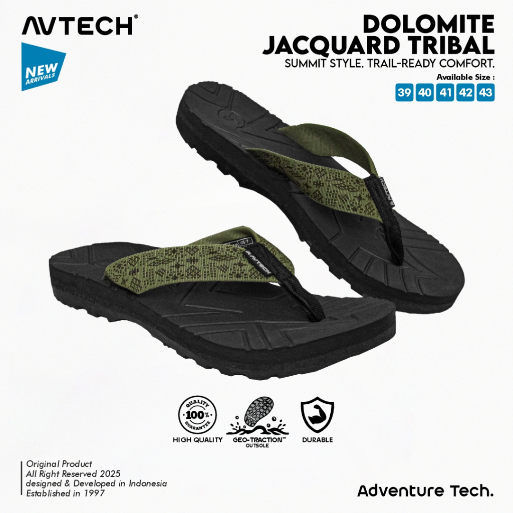 Jual AVTECH - Sandal Jepit Gunung Hiking Outdoor Adventure Travel ...