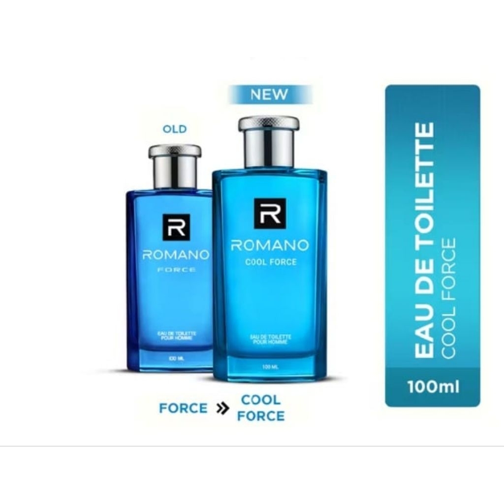 Jual ROMANO COOL FORCE EAU DE TOILETTE POUR HOMME 100ML | Shopee Indonesia