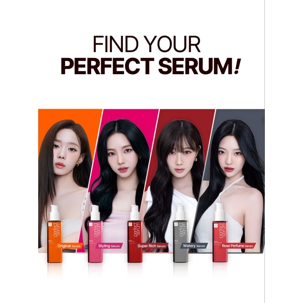 Jual mise en scene Perfect Serum Original Styling Rose Perfume - Hair ...