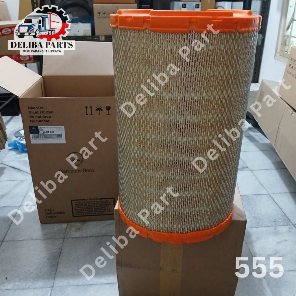 Jual Filter udara luar, air cleaner Mercy bus OH 1626 P/N: BA634.528.03 ...