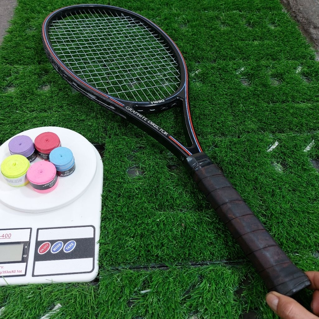 Jual RAKET TENIS ORIGINAL HEAD GRAPHITE DIRECTOR BEKAS 337GRAM | Shopee ...