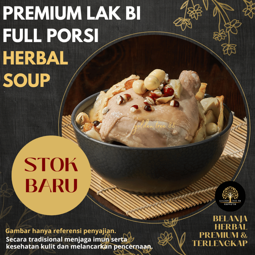 Jual Premium Lak Bi Soup Chinese Six Herb Sup Full Porsi Lakbi Theng ...