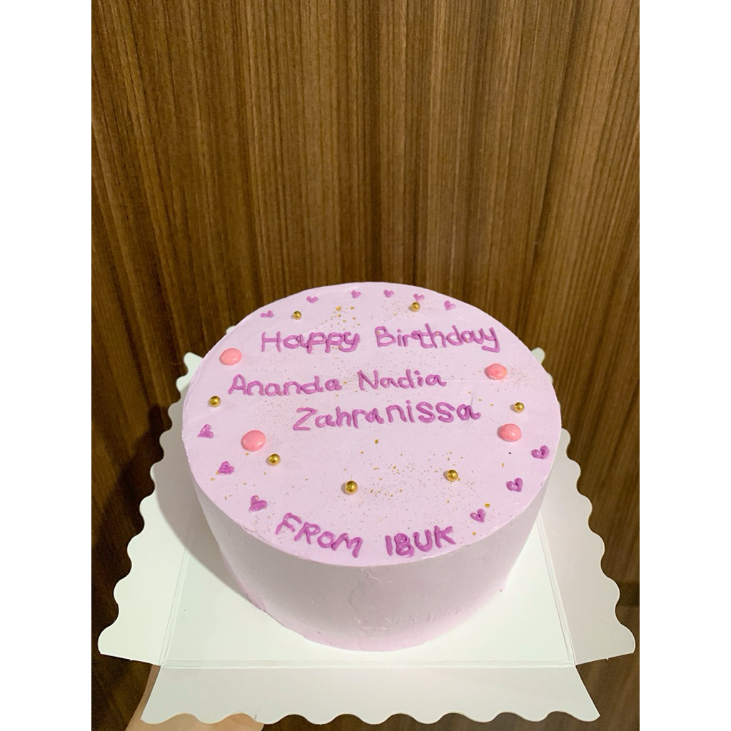 Jual kue ulang tahun request tulisan / cake ulang tahun Batam ...