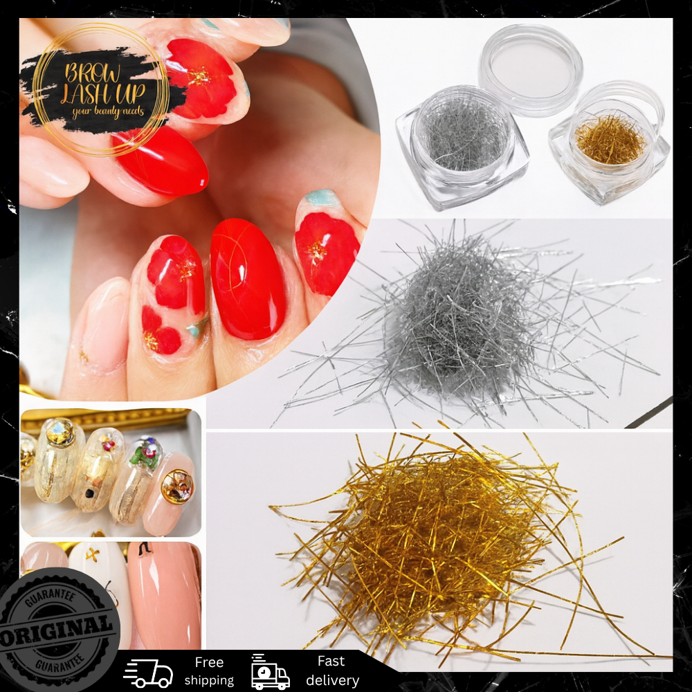 Jual Nail string kawat nailart hiasan benang kuku nail acc aksesoris ...