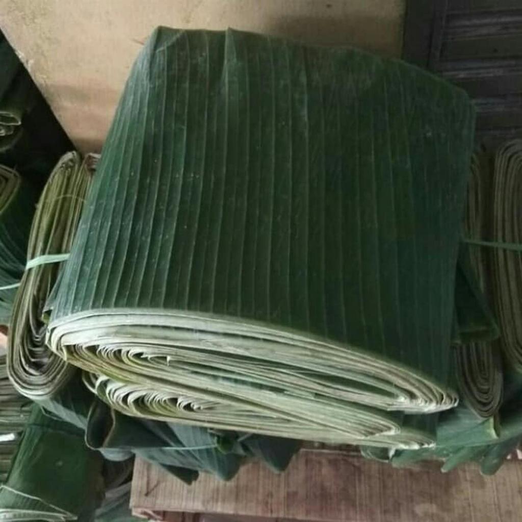 Jual Daun Pisang Tua 1 Lempit Kempit Kompet Isi 6-8 Lembar Banana Leaf ...