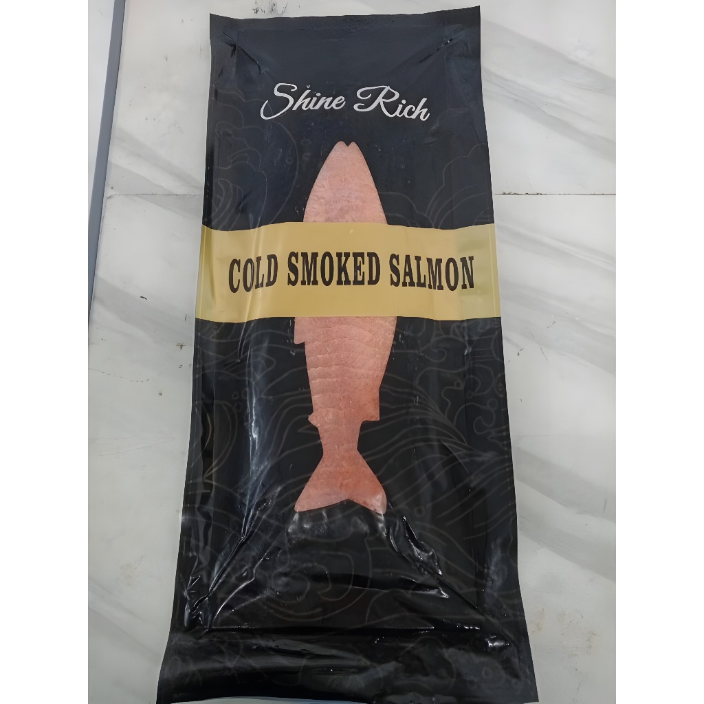 Jual Shine Rick Cold Smoked Salmon / Salmon Asap (1 Pack) | Shopee ...
