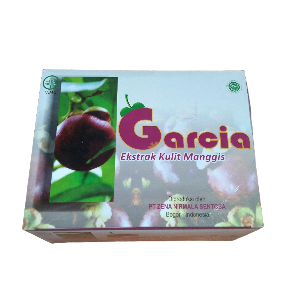 Jual Ekstrak Kulit Manggis GARCIA 60 kapsul - Per BOX isi 12 botol ...