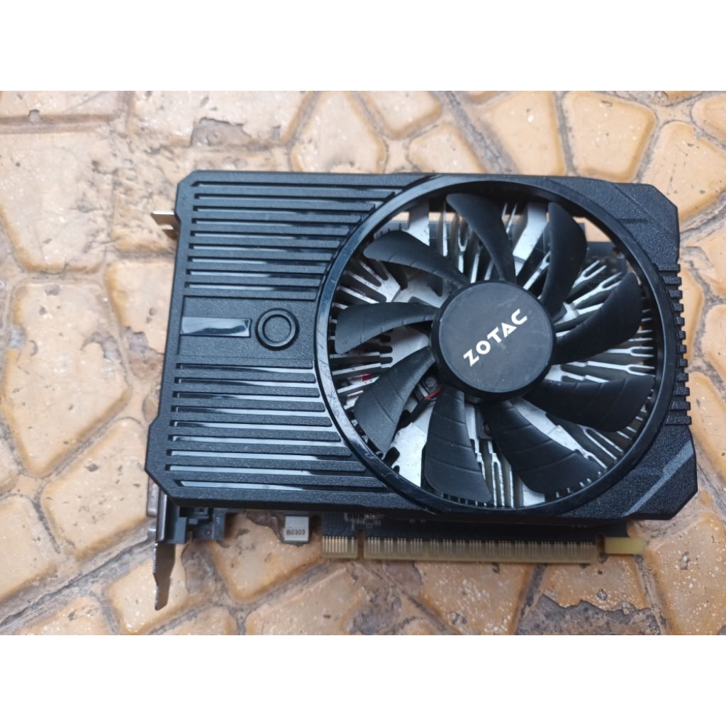 Jual zotac gtx 1050 ti 4gb mini minus port hdmi dan dvi rusak | Shopee ...