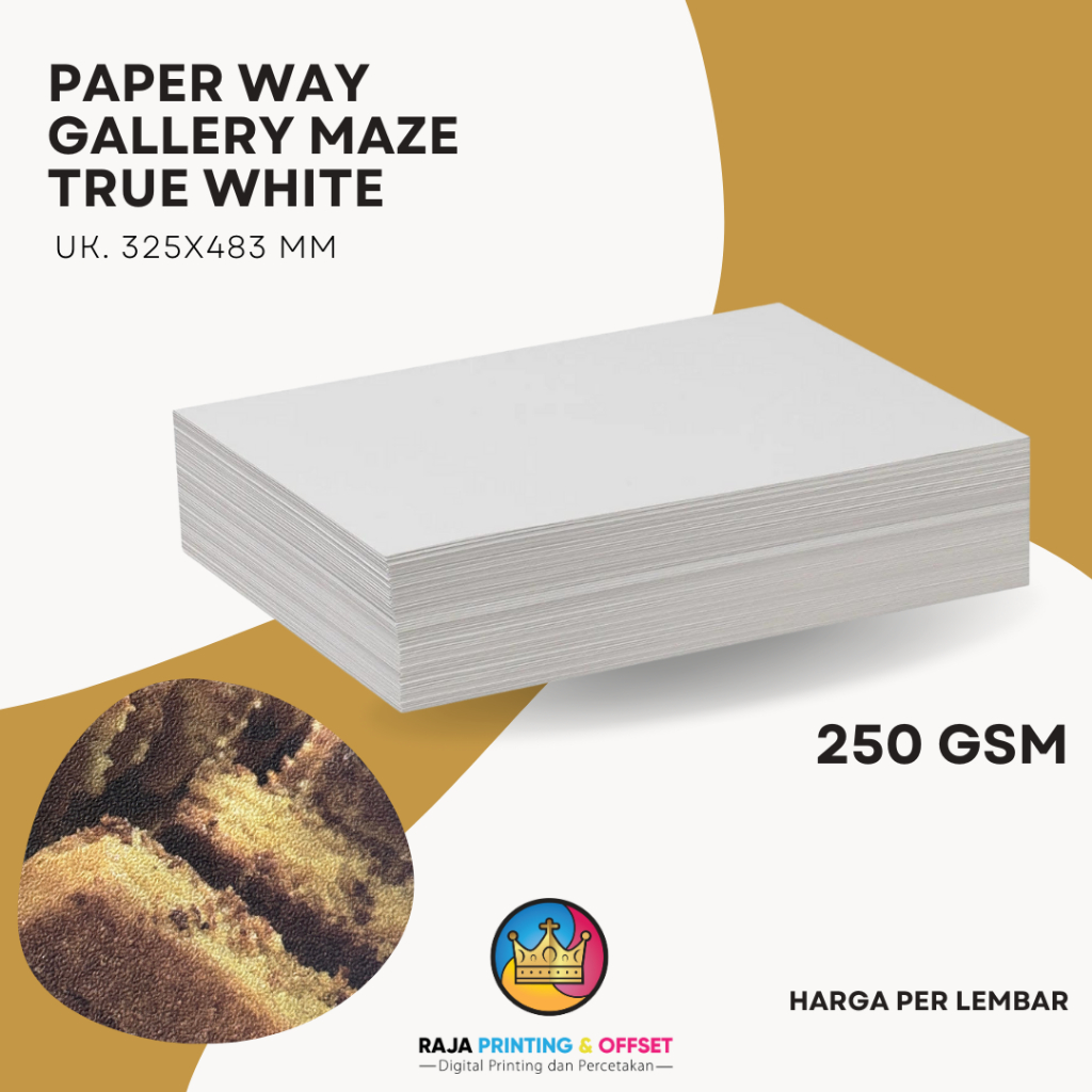 Jual DIGITAL PRINT A3+ Cetak Kertas Fancy Paper Paper Way Gallery Maze ...