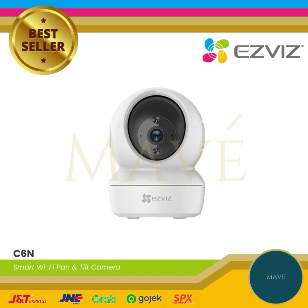 Jual CCTV EZViZ C6N 2MP 1080p smart wifi | Shopee Indonesia