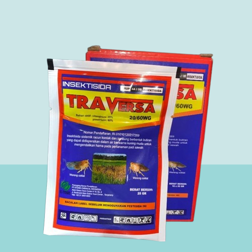 Jual insektisida TRAVERSA 20/60WG 100gram pembasmi wereng | Shopee ...