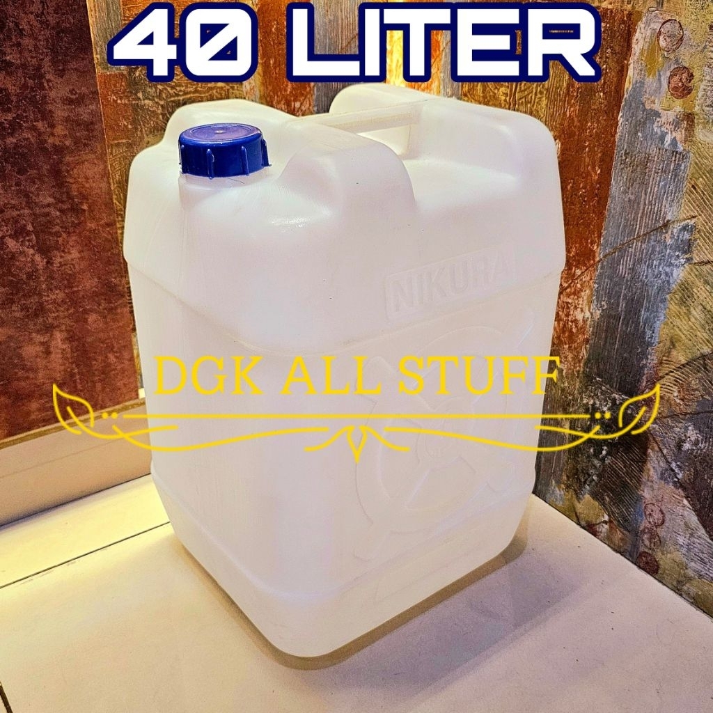 Jual Jerigen Jirigen Jrigen Drigen Dirigen Derigen PUTIH BARU Plastik ...