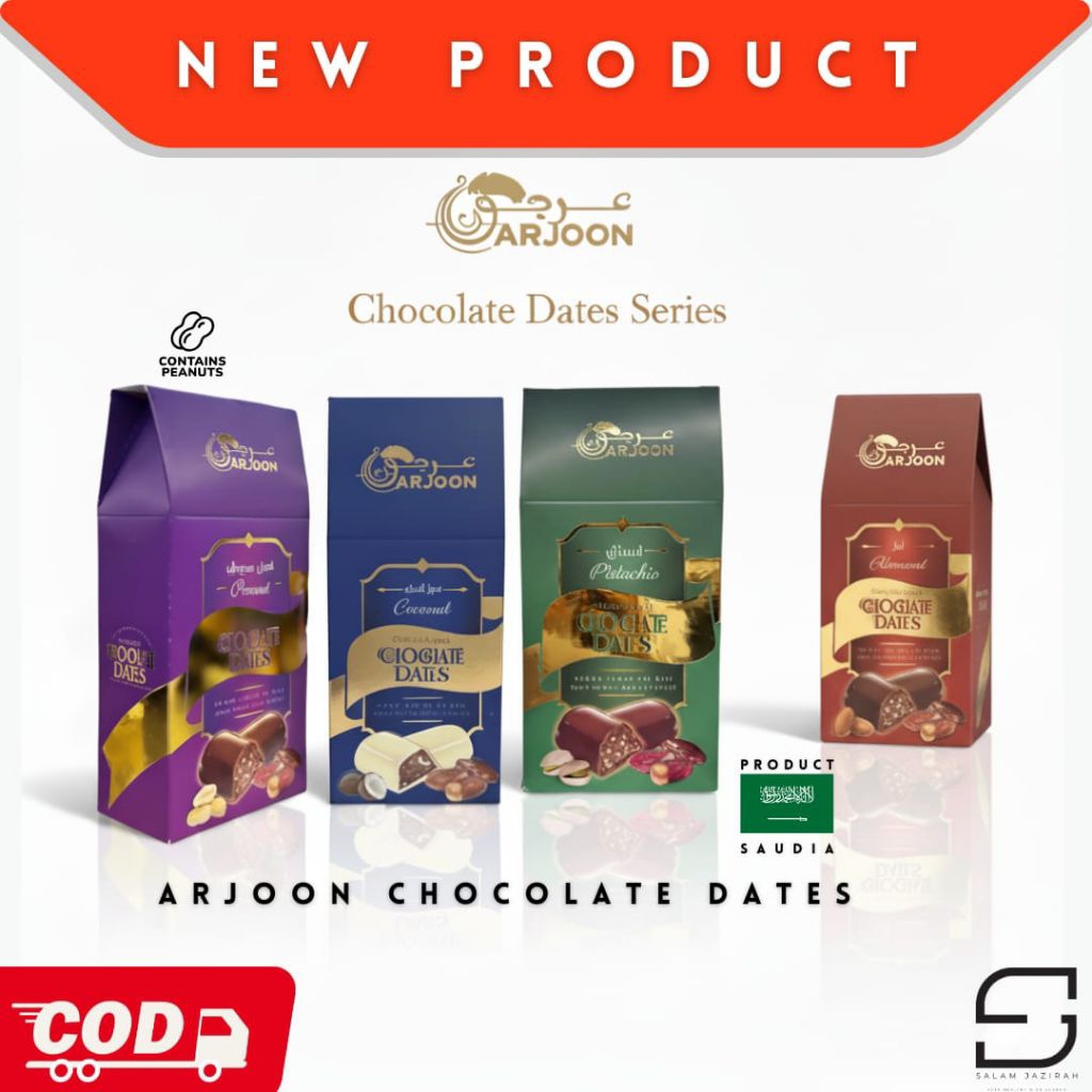 Jual Arjoon Choco Dates // Coklat Kurma // Premium // Oleh2haji // Best ...