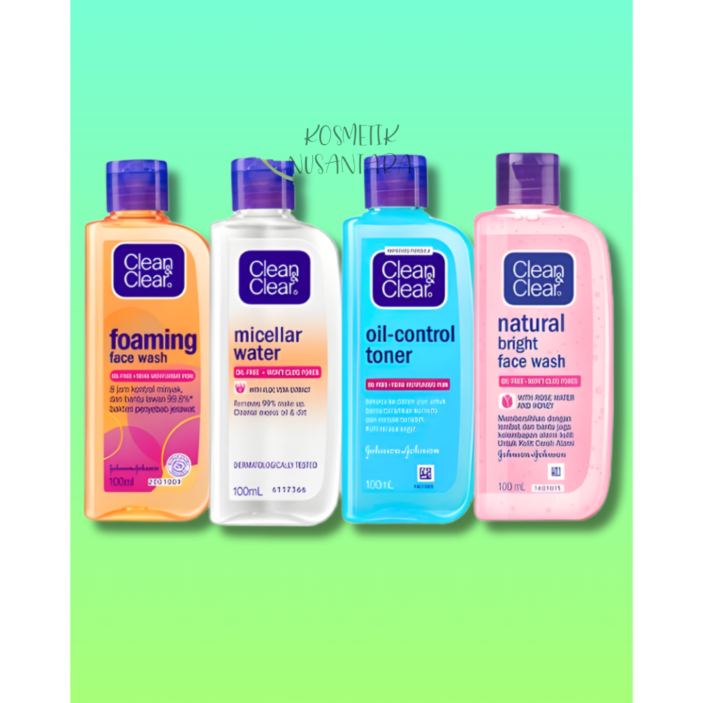 Jual CLEAN & CLEAR Essentials Oil Control Toner Clean & Clear Foaming ...