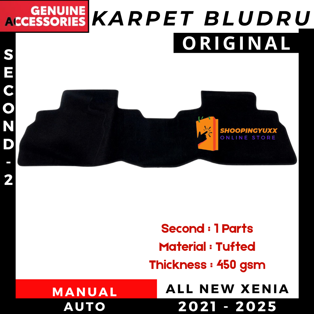 Jual Karpet Bludru Original All New Xenia 2022-2025 Up Bawaan Mobil ...