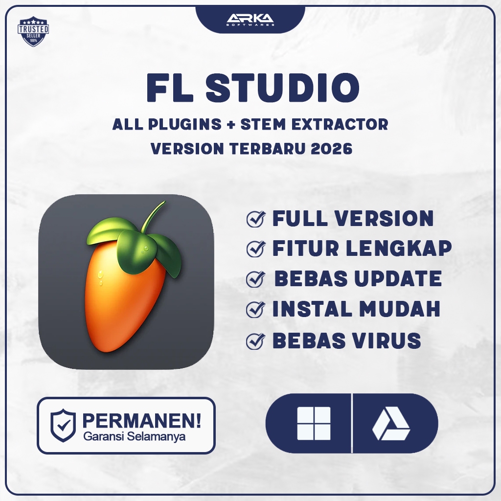 Jual FL Studio Producer Edition 25 + All Plugins Edition Full Version ...