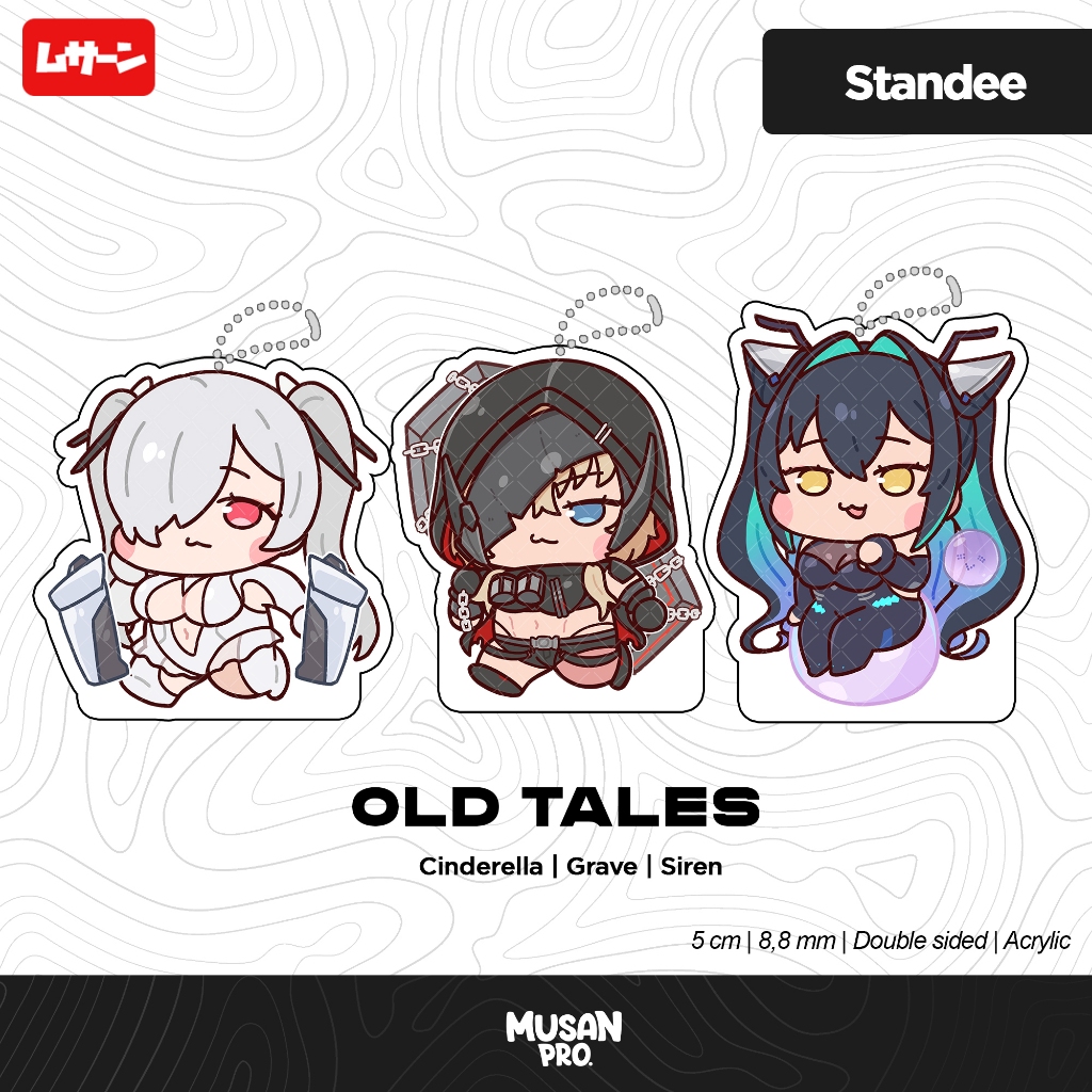 Jual Standee NIKKE - Cinderella - Grave - Siren - Musan - Fan Merch ...