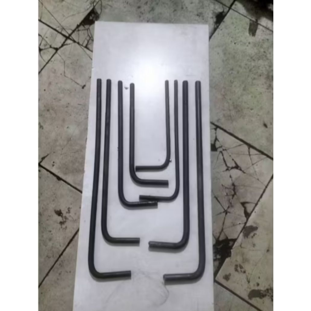 Jual Baut Angkur 22mm (7/8) x 70cm x 10cm + mur 2 & ring 1| cocok untuk ...