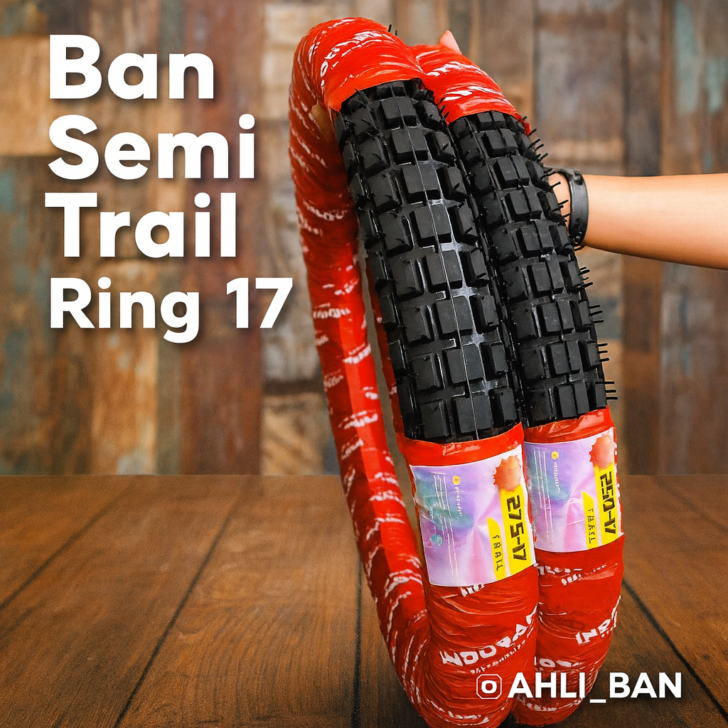 Jual Ban Ring 17 Semi Trail Sepasang Depan Belakang Untuk Motor Bebek ...
