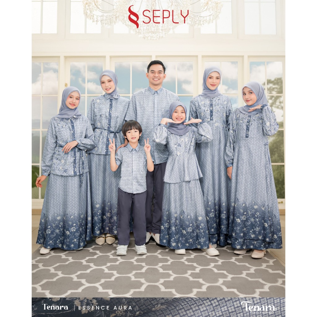 Jual Seply Sarimbit Tenara Essence Aura Sarimbit Keluarga Lebaran 2026 ...