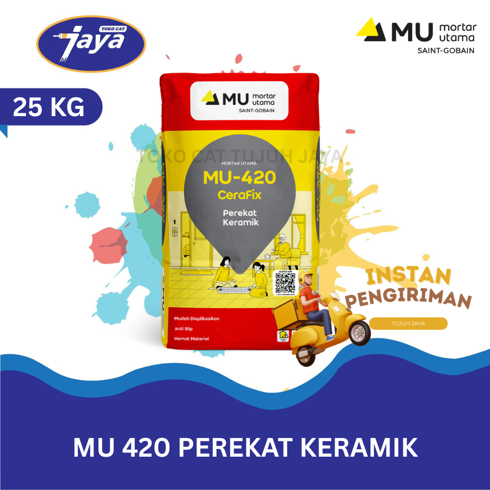 Jual Mu 420 Semen Perekat Keramik kramik Mortar Utama Surabaya Instan ...