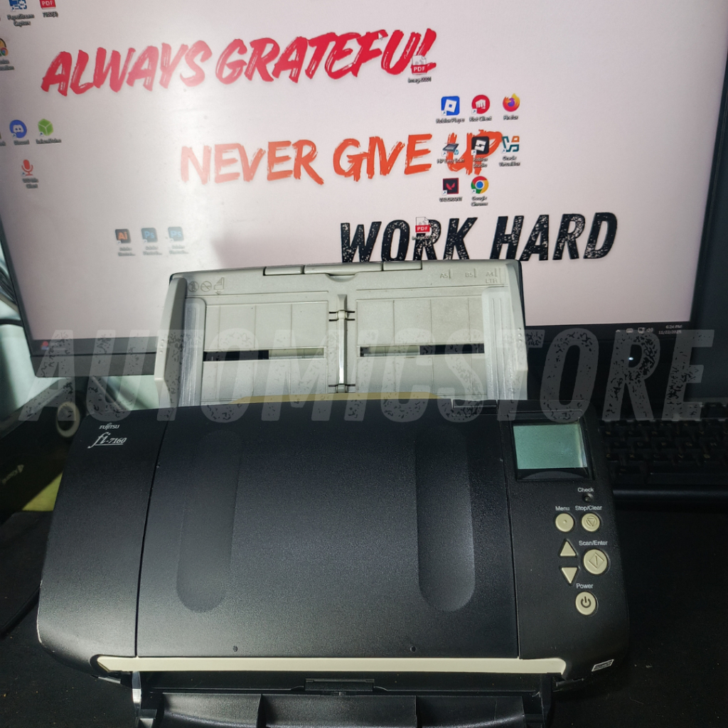 Jual Scanner F4 Fujitsu FI-7160 high speed bisa scan 60 lembar/menit ...
