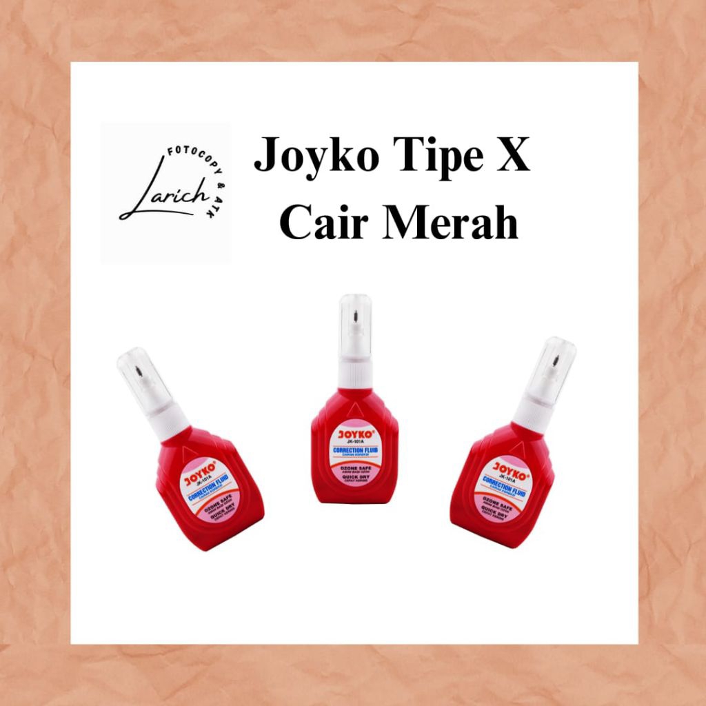 Jual Joyko Tipe X Cair Merah (1 Pcs) | Shopee Indonesia