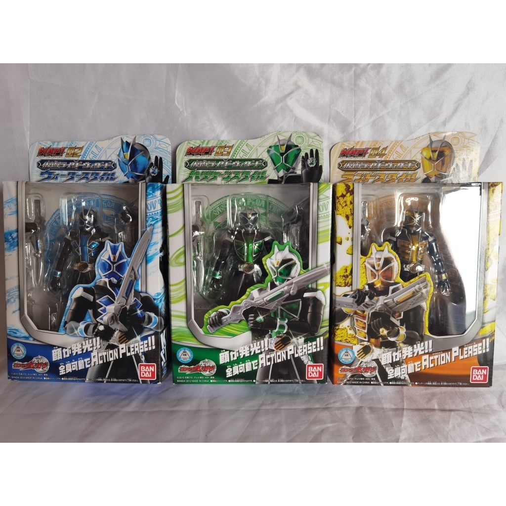 Jual Kamen Masked Rider Wizard WAP Wizard Action Please 01 Flame Style ...