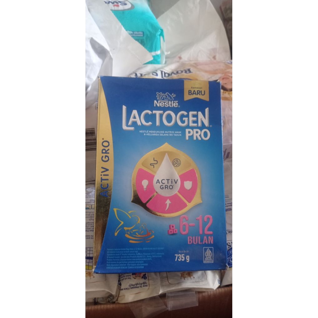 Jual NEW‼️ LACTOGEN 2 PRO 6 12 kmsan lama dan baru | Shopee Indonesia