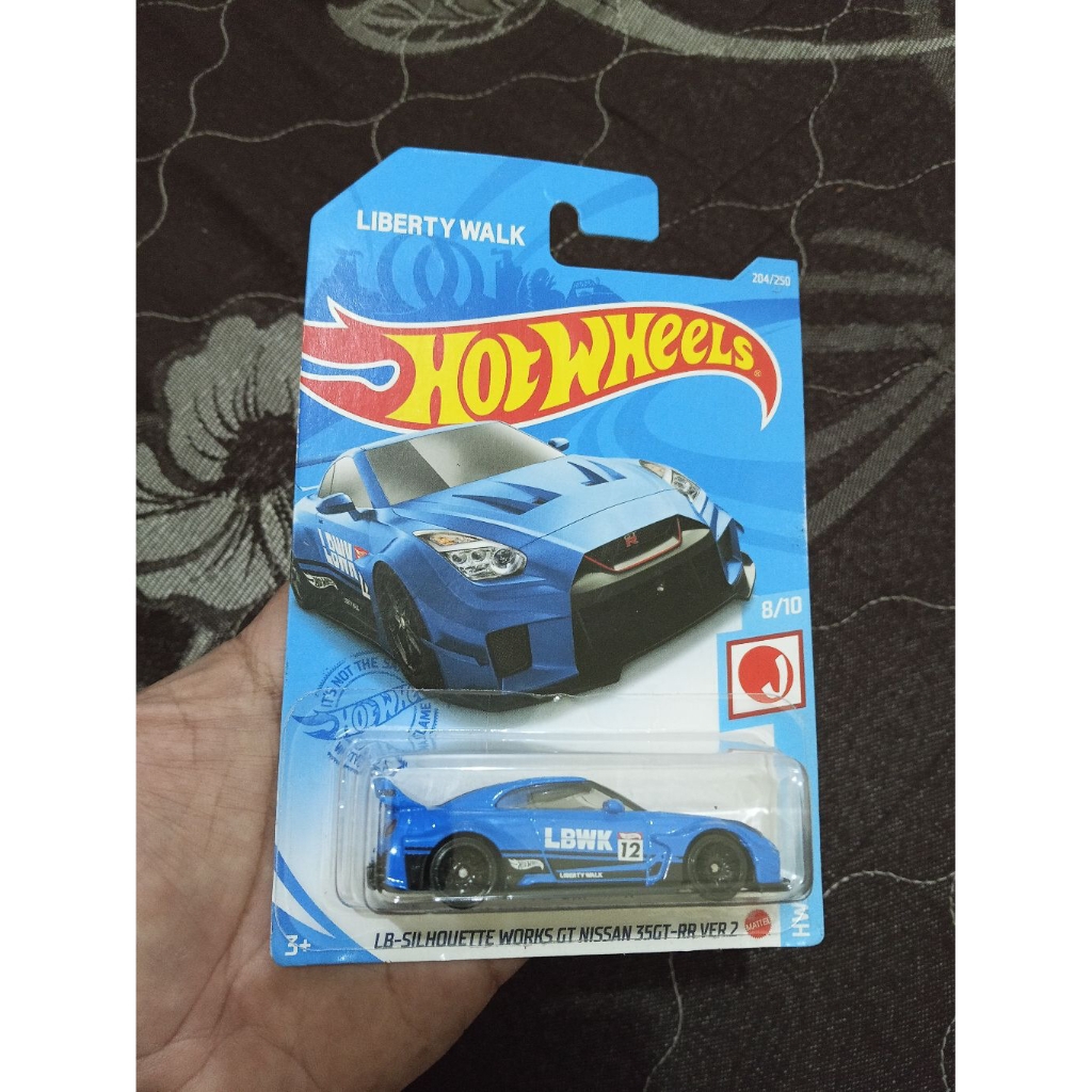 Jual Hot wheels Hotwheels nissan GTR LBWK Liberty Works R35 silhoutte ...