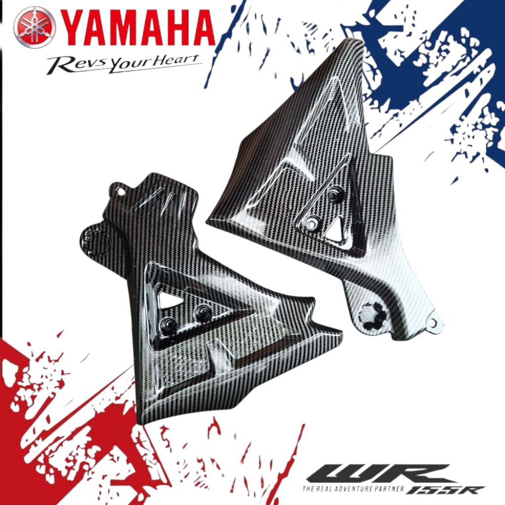 Jual YAMAHA WR 155 Cover pelindung Rangka Carbon WTF56 YAMAHA WR155 ...