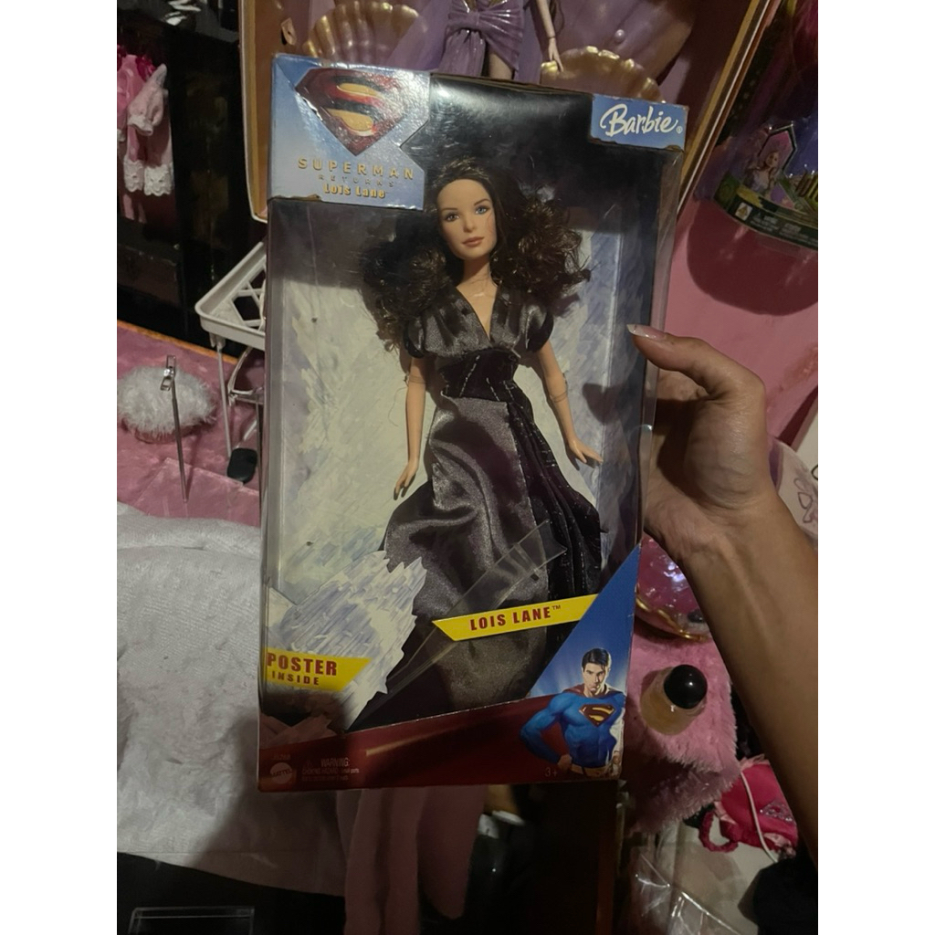 Jual barbie lois lane superman (BACK IN A BOX) read caption | Shopee ...