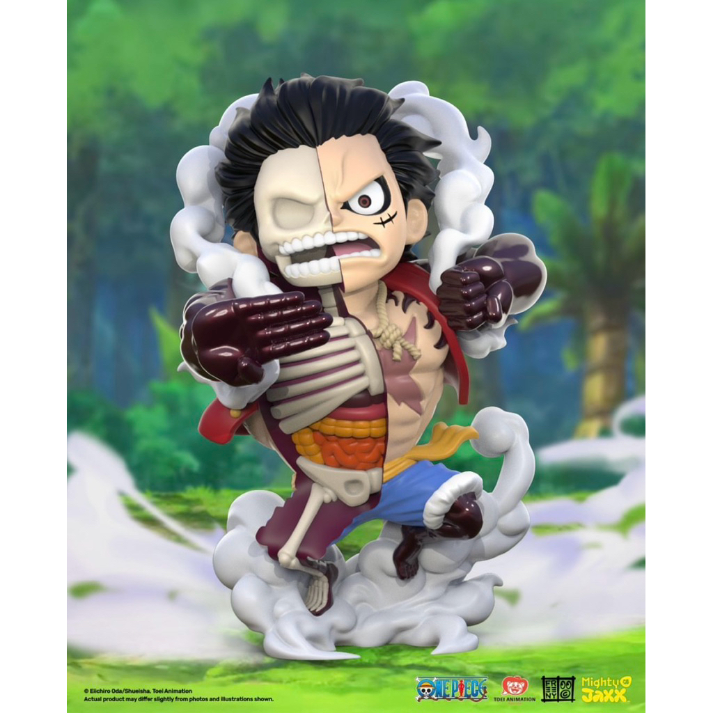 Jual [READY] ONE PIECE EGGHEAD Mighty Jaxx LUFFY’S GEAR EDITION Freeny ...
