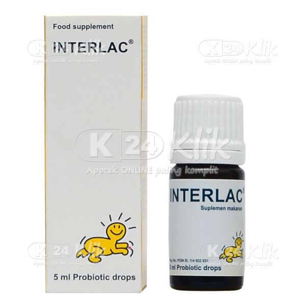 Jual Interlac Probiotik Drops 5mL – Probiotik Tetes untuk Pencernaan ...