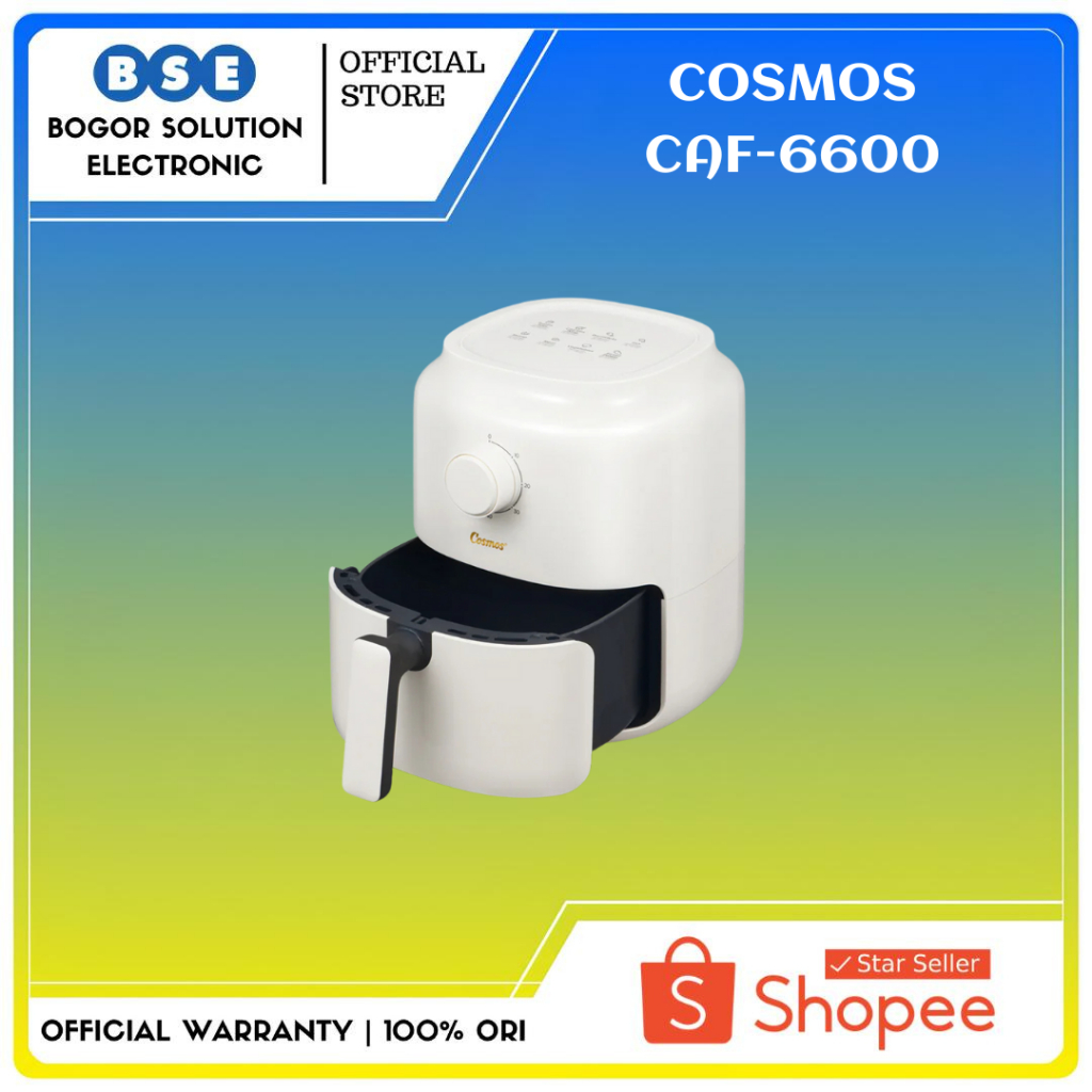 Jual Cosmos CAF-6600 Kapasitas 3 Liter Cosmos AirFryer CAF6600 650 Watt ...