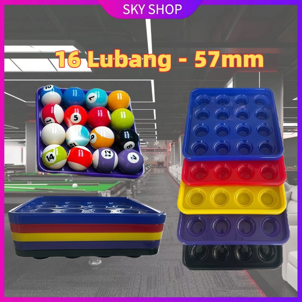 Jual Billiard Ball Tray Storage 16 Ball Tempat Bola Billiard Rak Bola ...