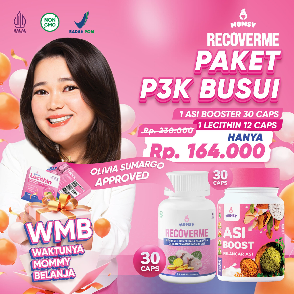 Jual MOMSY RECOVERME [Pemulih Luka Lahiran] Lengkap Dengan 3 Bahan ...