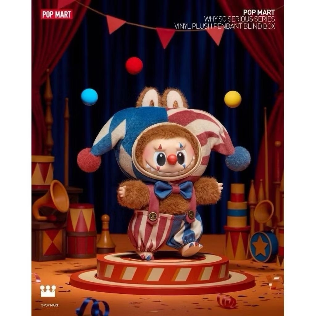 Jual [SELECTED] POP MART WHY SO SERIOUS Series - Vinyl Plush Pendant ...