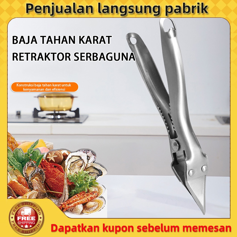 Jual NEW LAUNCH Alat Pembuka Kerang Tiram Oyster / Tang Jepit Kepiting ...