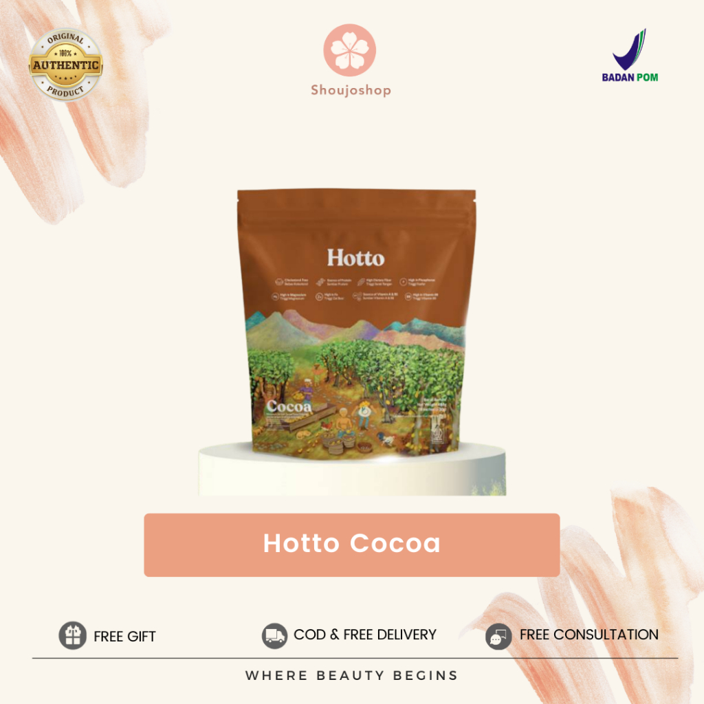 Jual Hotto Purto Multigrain - 1 Pouch (16Sachet) Rasa COCOA | Shopee ...