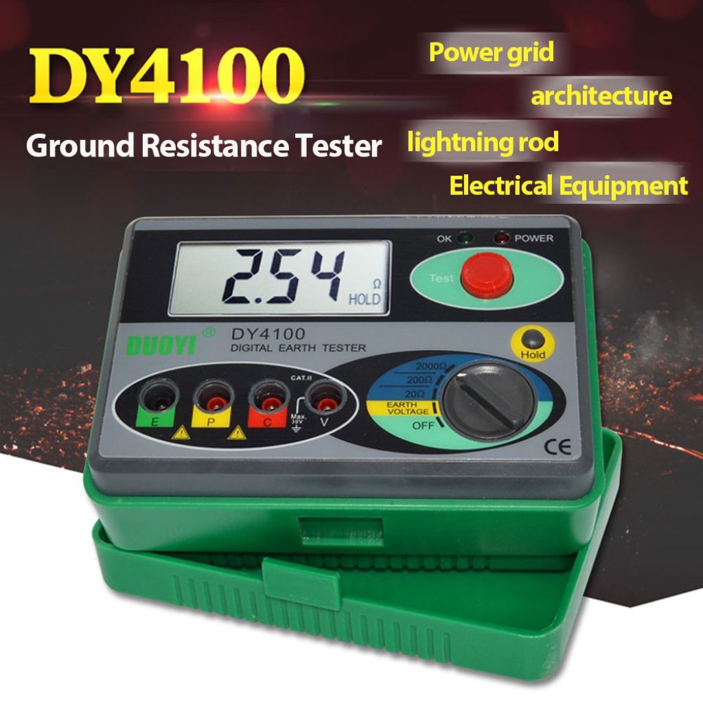 Jual Grounding Tester Alat Ukur Hambatan Resistansi Tanah Resistance ...