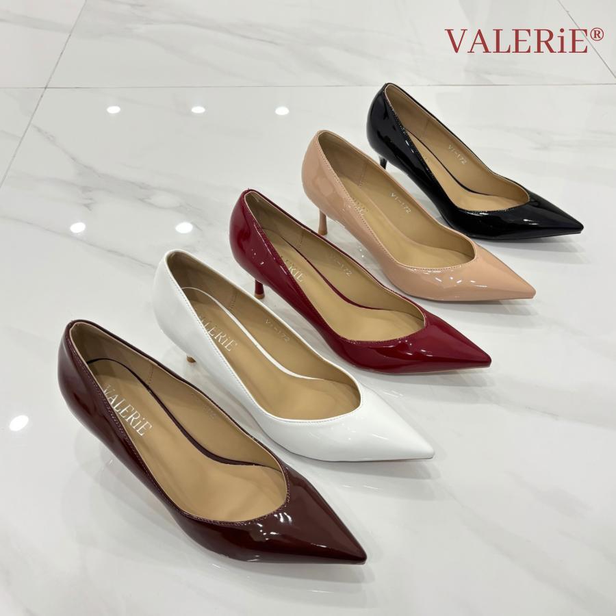Jual VALERIE Sepatu Heels 7cm Vi-172 Glossy 35-40 | Shopee Indonesia