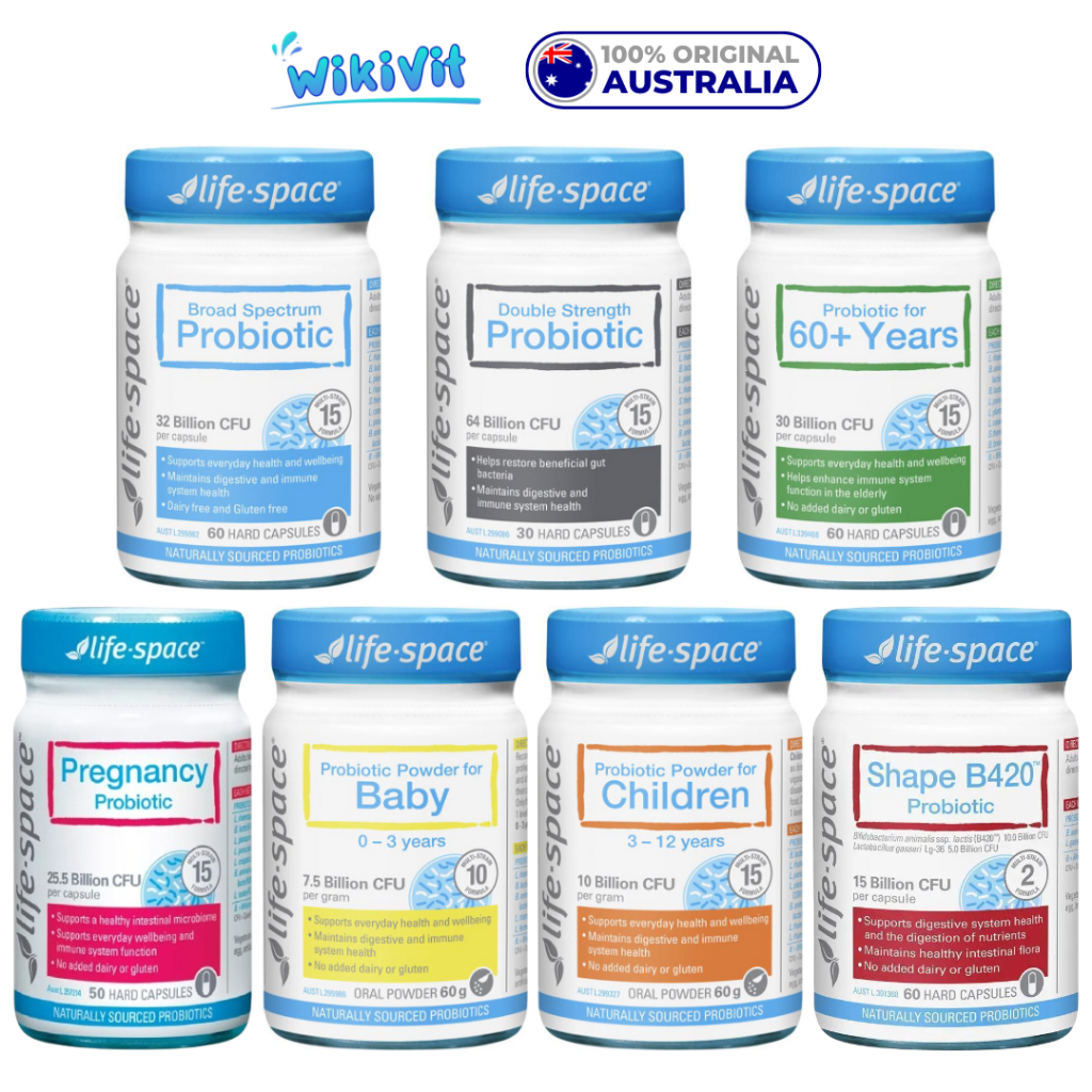 Jual LIFE SPACE Broad Spectrum Probiotic / LIFE-SPACE Double Strength ...