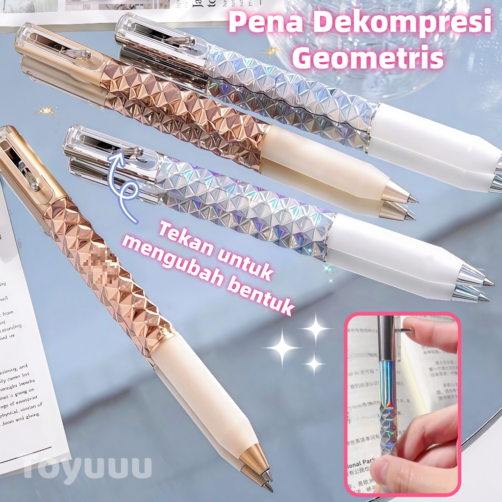 Jual [Ready] Bolpen Warna Warni Aesthetic/Pulpen 0.5 Mm/Bolpen Unik Dan ...