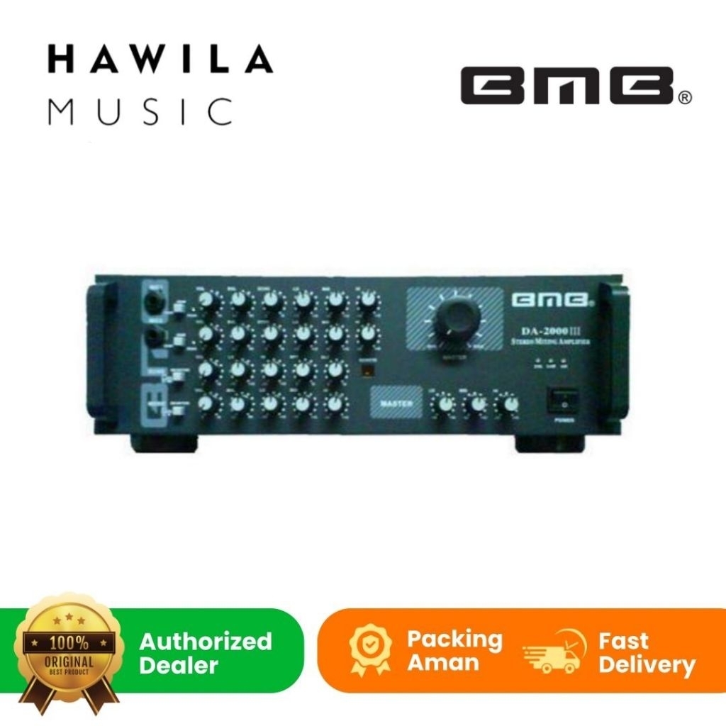 Jual Power Amplifier Amp BMB DA 2000 III BT DA2000 III Bluetooth Stereo ...