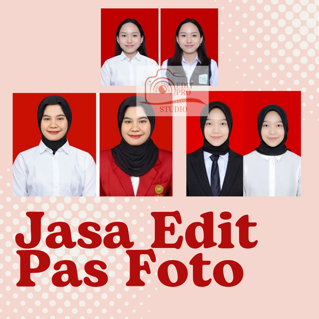 Jual Jasa Edit Pas Foto Formal Edit Background Edit Baju Jas dll ...