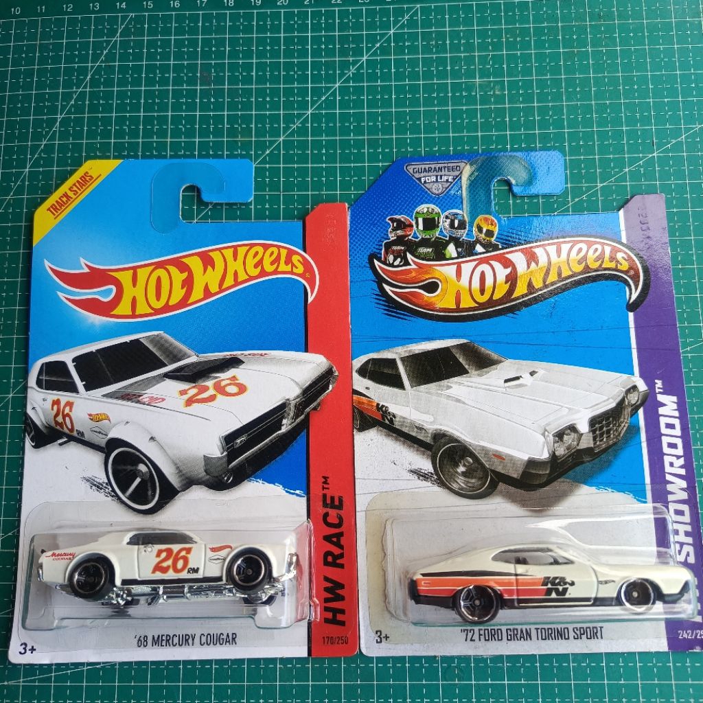 Jual 78 Ford Grand Torino Sport + 68 Mercury Cougar Hot Wheels Original ...