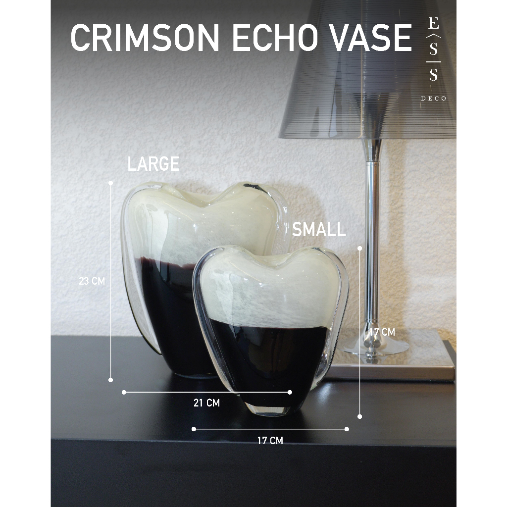 Jual Crimson Echo Vase > Perlengkapan Rumah > Dekorasi > Vas Bunga ...