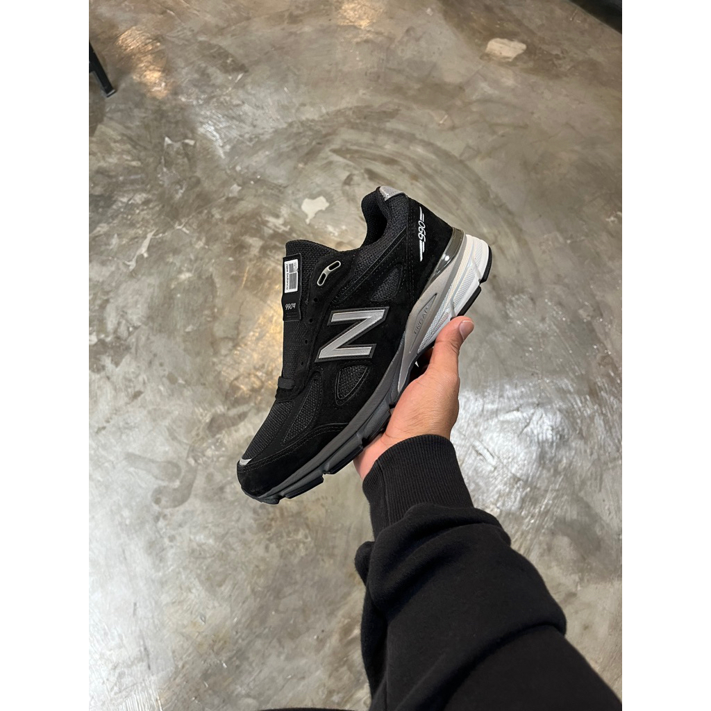 Jual new balance 990v4 black grey original resmi | Shopee Indonesia